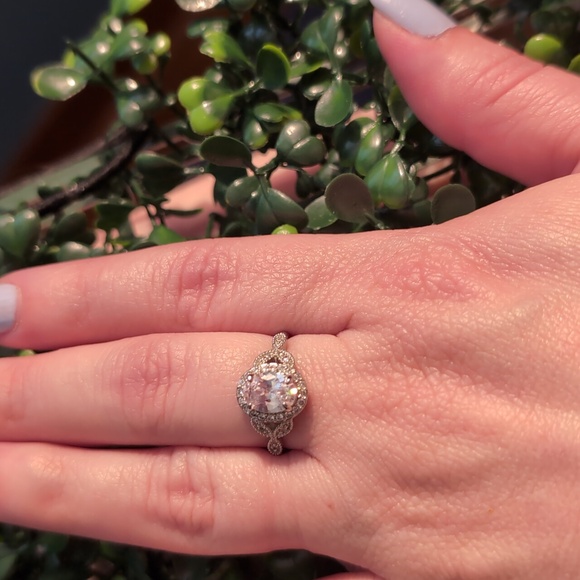 Fragrant Jewels | Jewelry | Fragrant Jewels Silver Toned Oval Diamond ...